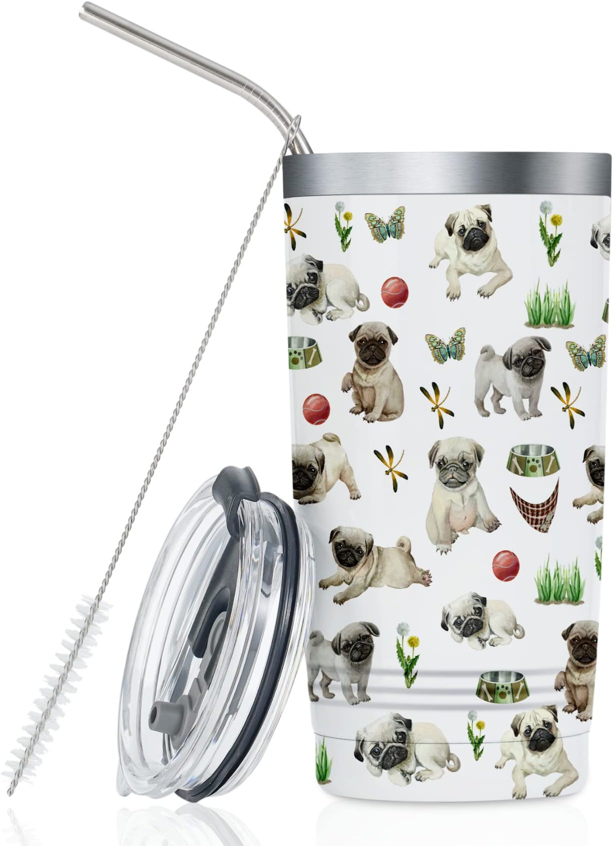 Amazon.com | Onebttl Pug Gifts for Pug Lover, The Pug Father, Father's ...