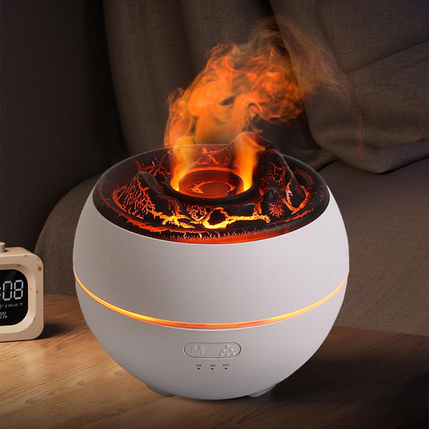 Amazon.com: Essential Oil Diffusers Large Room: SEVEYEE 360ml Volcano ...