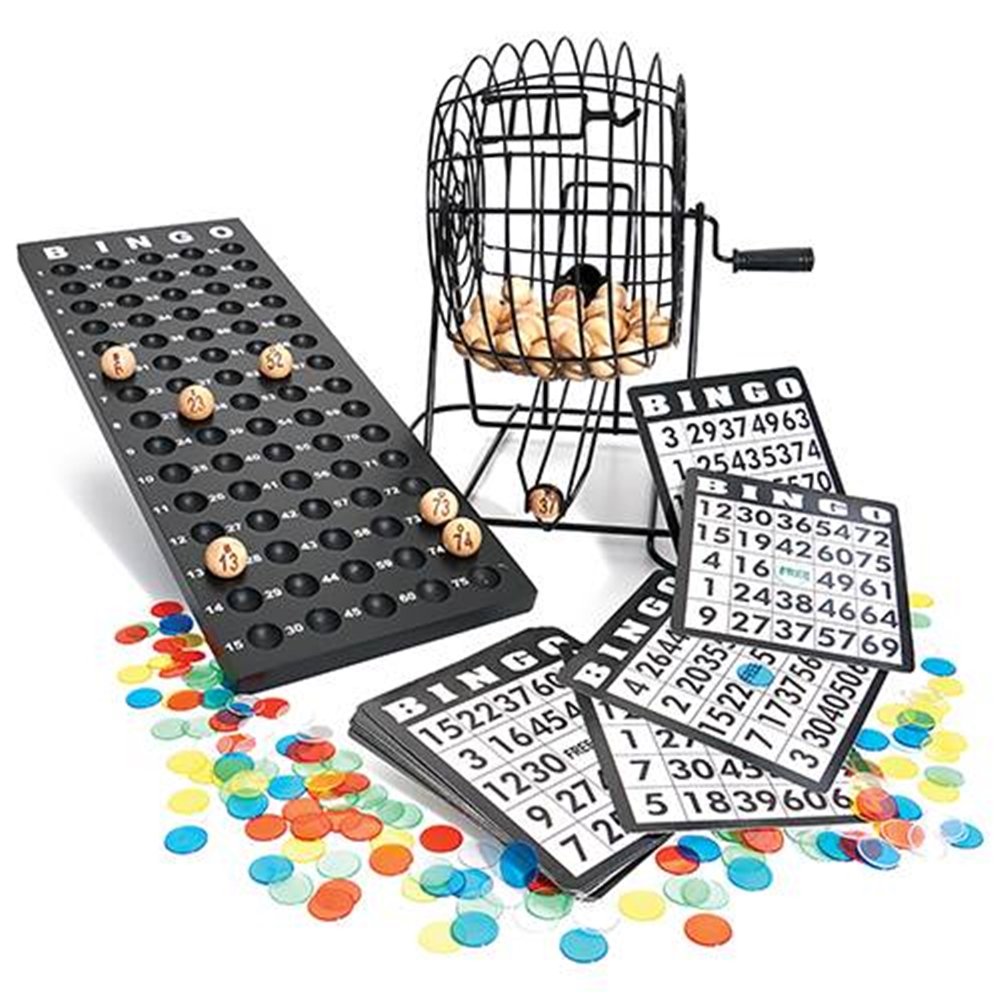 Amazon.com : BSN Classic Bingo Set, 8.5-Inch Cage : Toys & Games