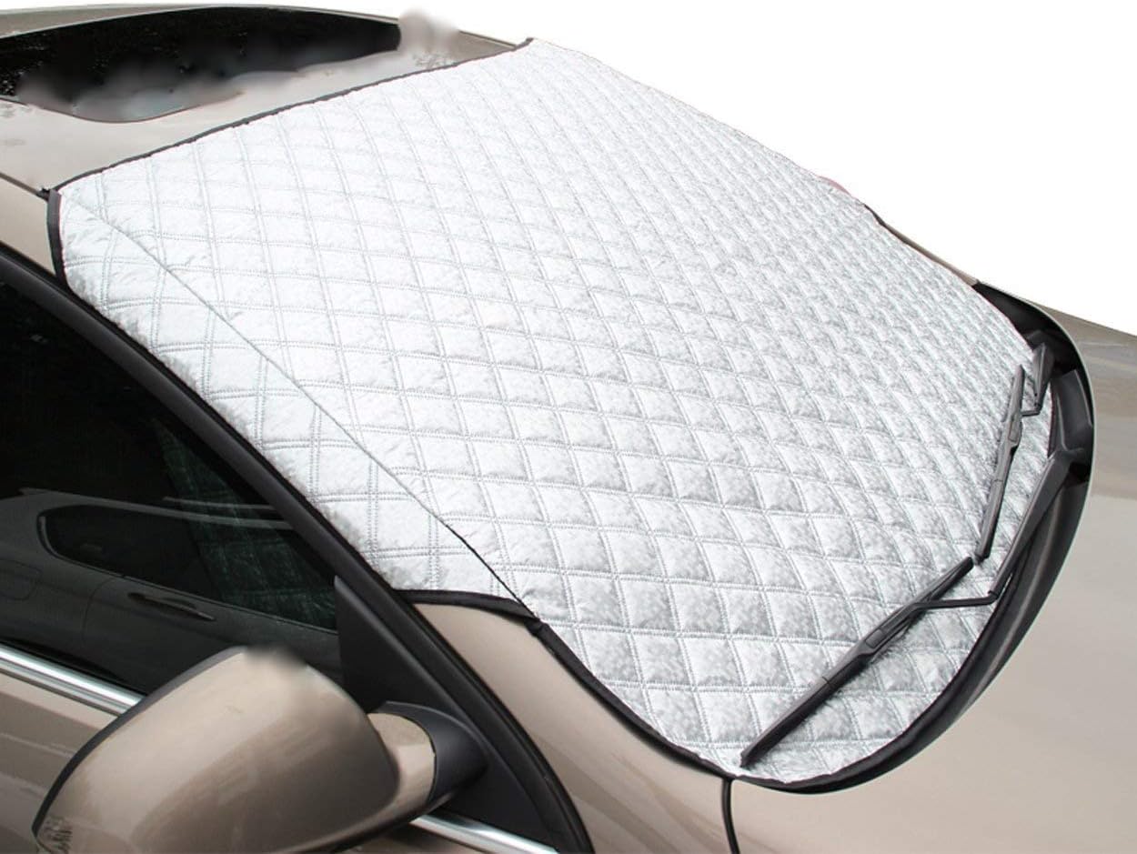 SUITBEST Front Window Car Snow Cover - Anti-Ice Frost Windshield ...