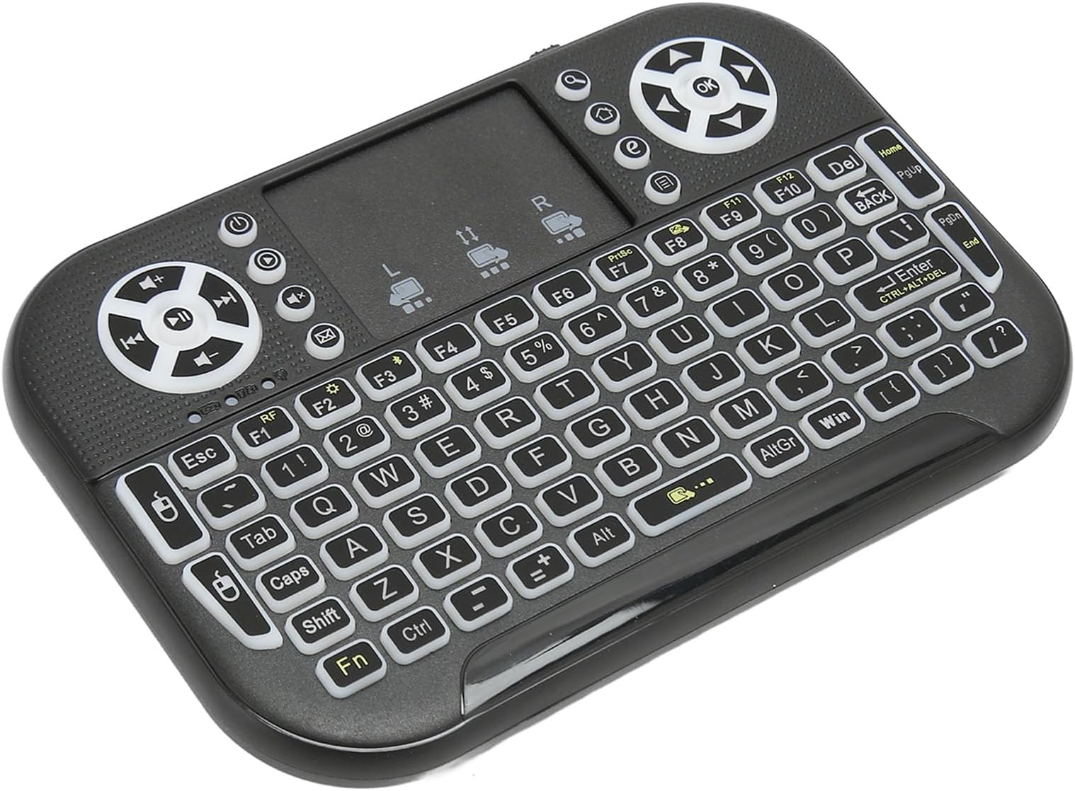 Amazon.com: Mini Bluetooth Keyboard with Touchpad, Portable Keyboard, 2 ...
