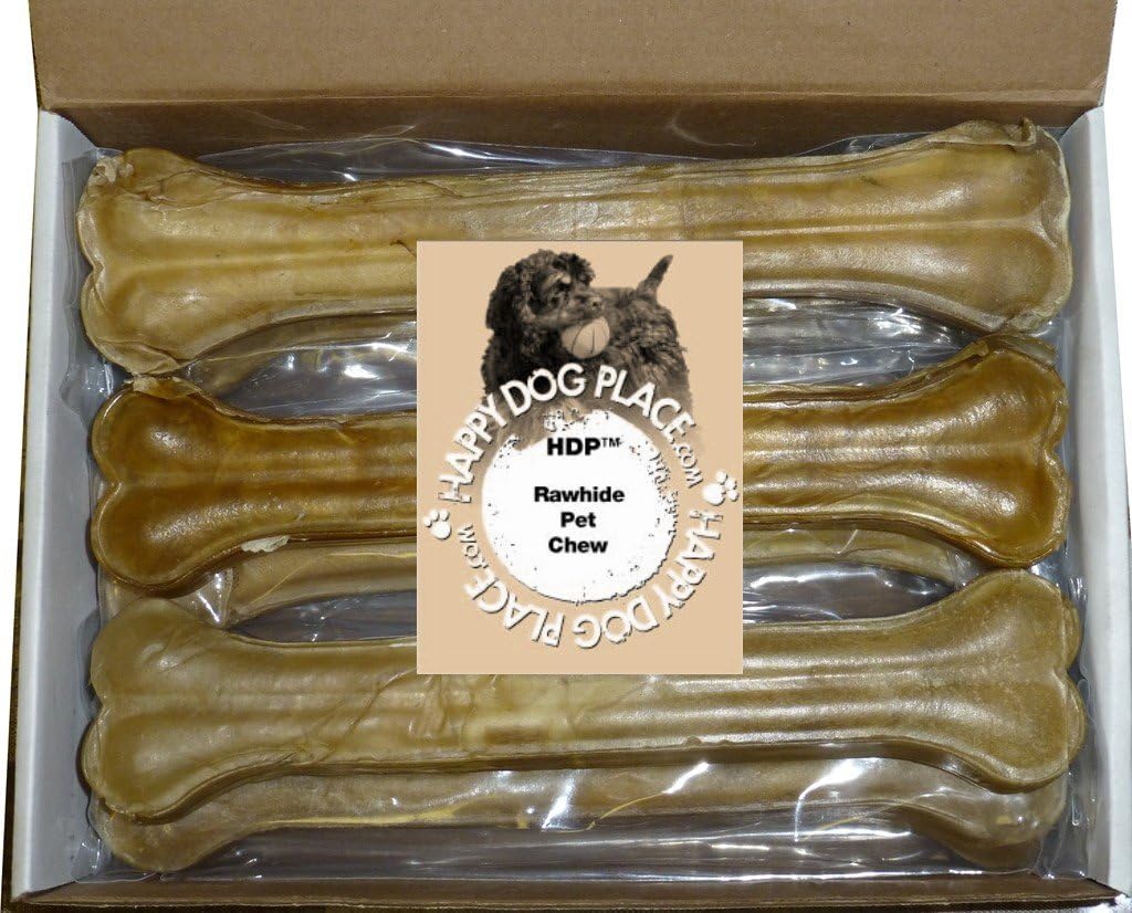 Amazon.com : Bow Wow Premium Rawhide Bones, 2-Pack 5-Inch : Pet Rawhide ...