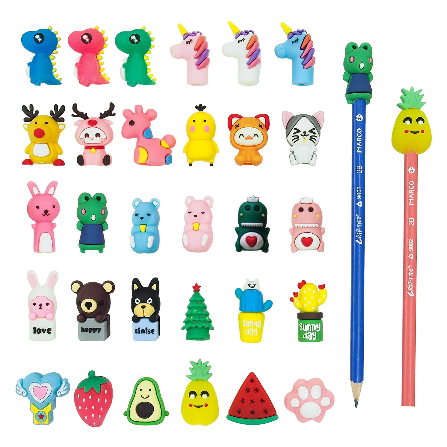 Back To School Pencil Toppers