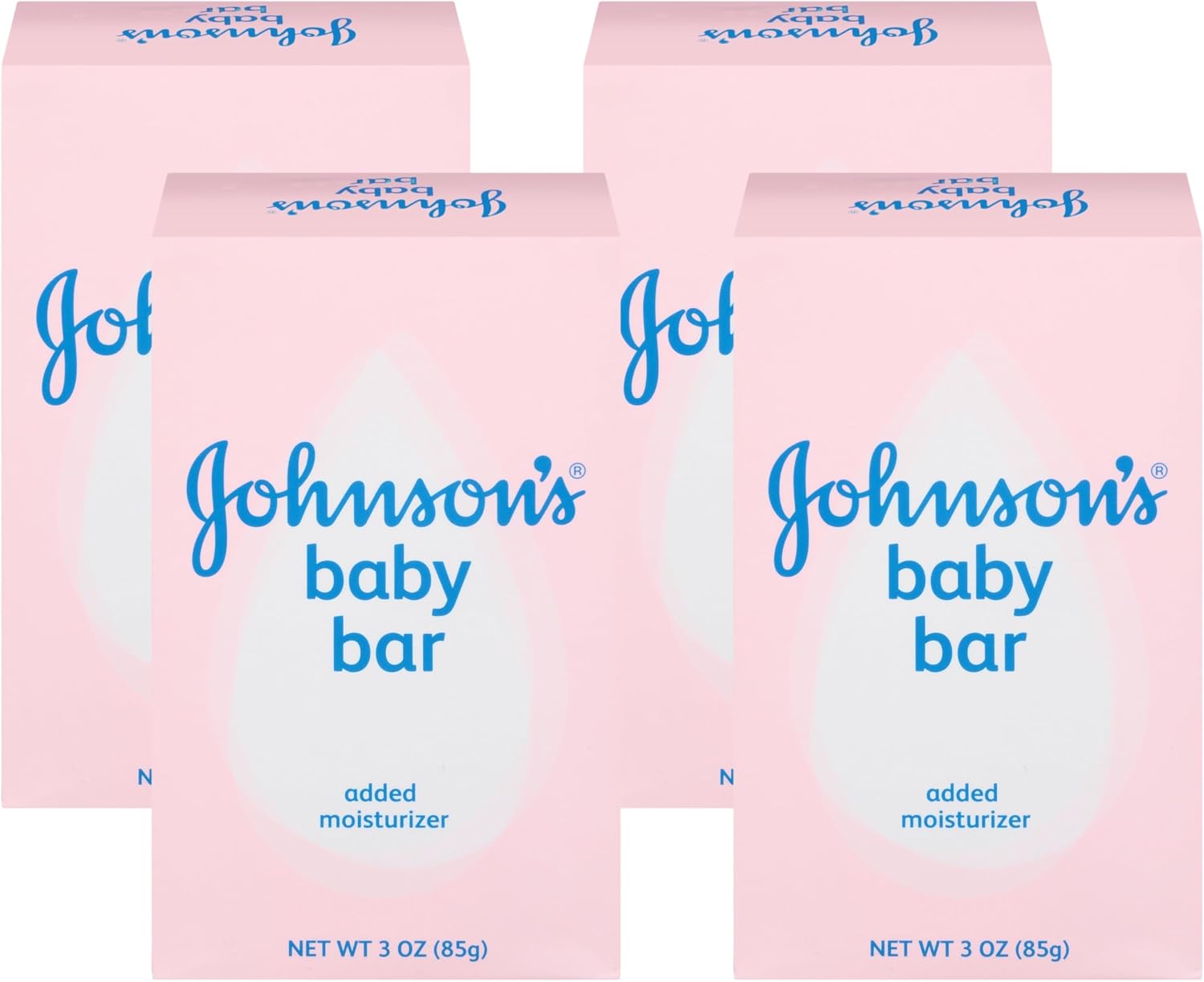 Amazon.com: Johnson's Baby Jabón en barra suave para el baño del bebé y ...