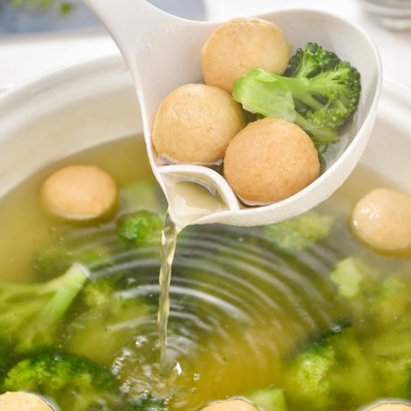Snapklik.com : Fat Separator, Oil Separator Soup Ladle Gravy Food Fat ...
