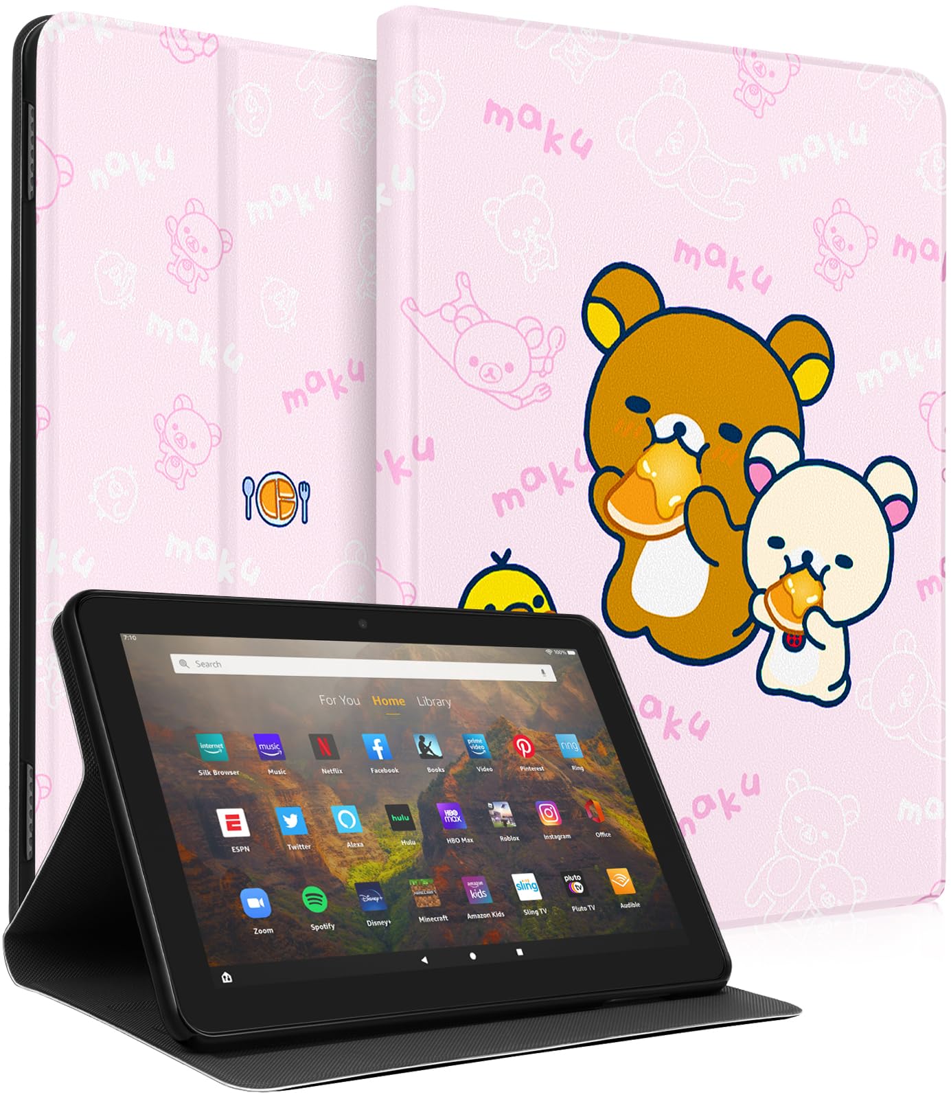 Amazon.com: Trendy Fun Case for Amazon Fire HD 10 (11th 2021,13th 2023 ...
