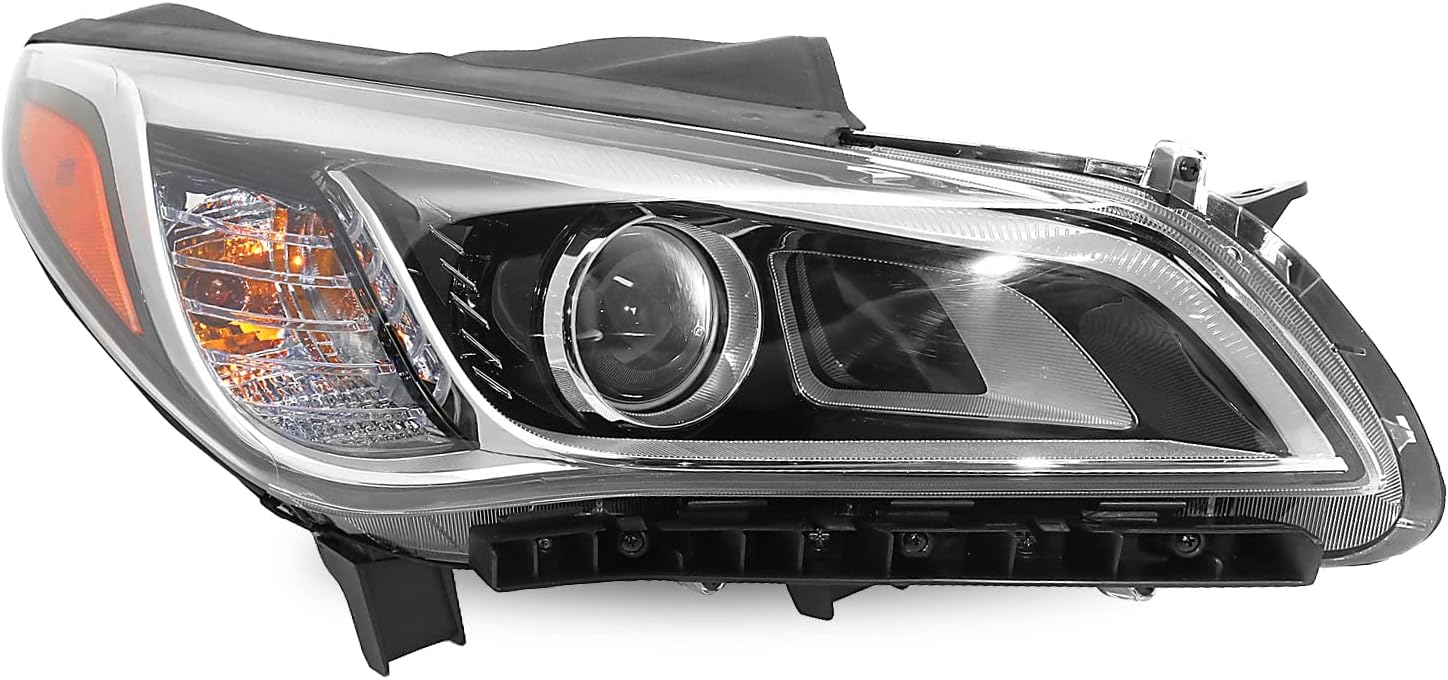 Amazon.com: SOCKIR Halogen Headlight Assembly Fit for 2015 2016 2017 ...