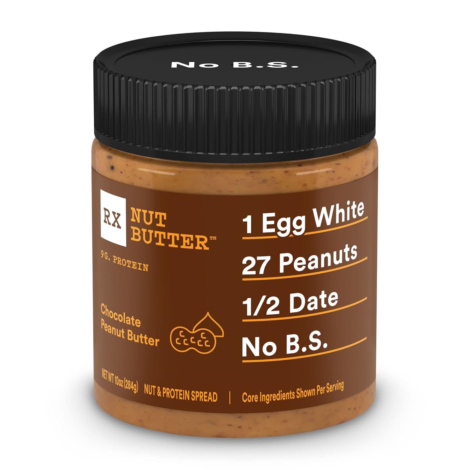 Amazon.com : RX Nut Butter Peanut Butter, Protein Snack, Lunch Snacks ...