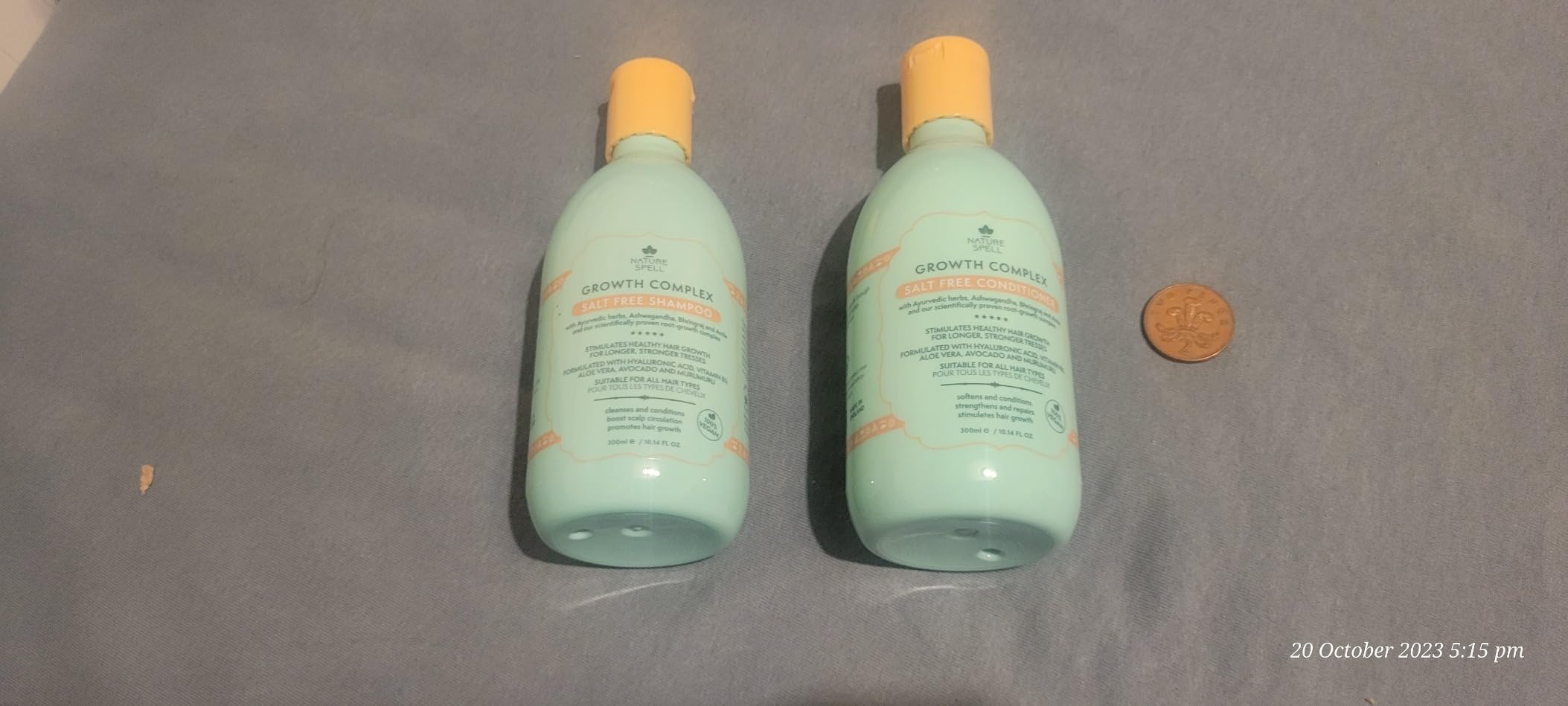 Nature Spell Hair Growth Shampoo and Conditioner Set 300ml x 2 – Growth ...
