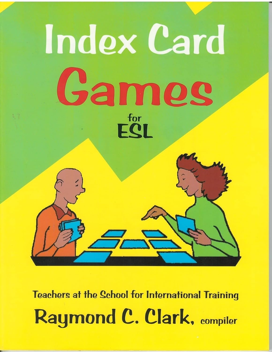 Amazon.com: Index Card Games for ESL: 9780866471589: Clark, Raymond C ...