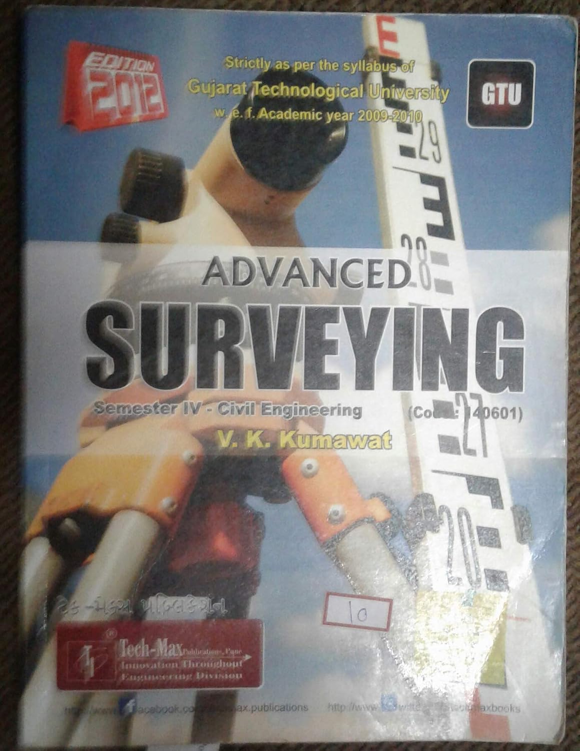 Buy Advanced Surveying Book Online at Low Prices in India | Advanced ...