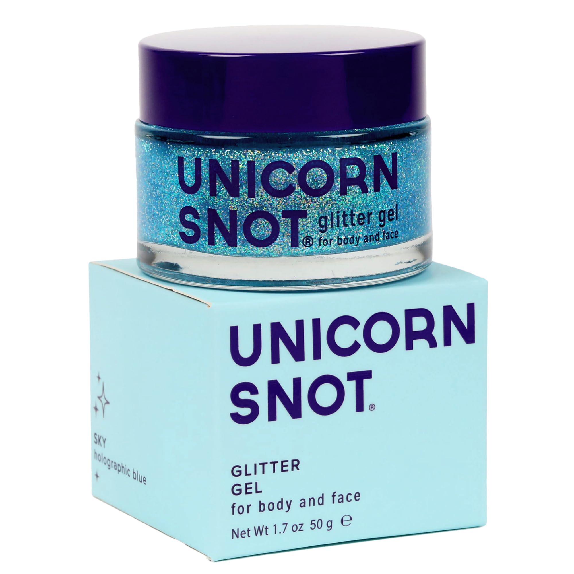 Amazon.com : Unicorn Snot Face & Body Glitter Gel - Cosmetic-Grade ...