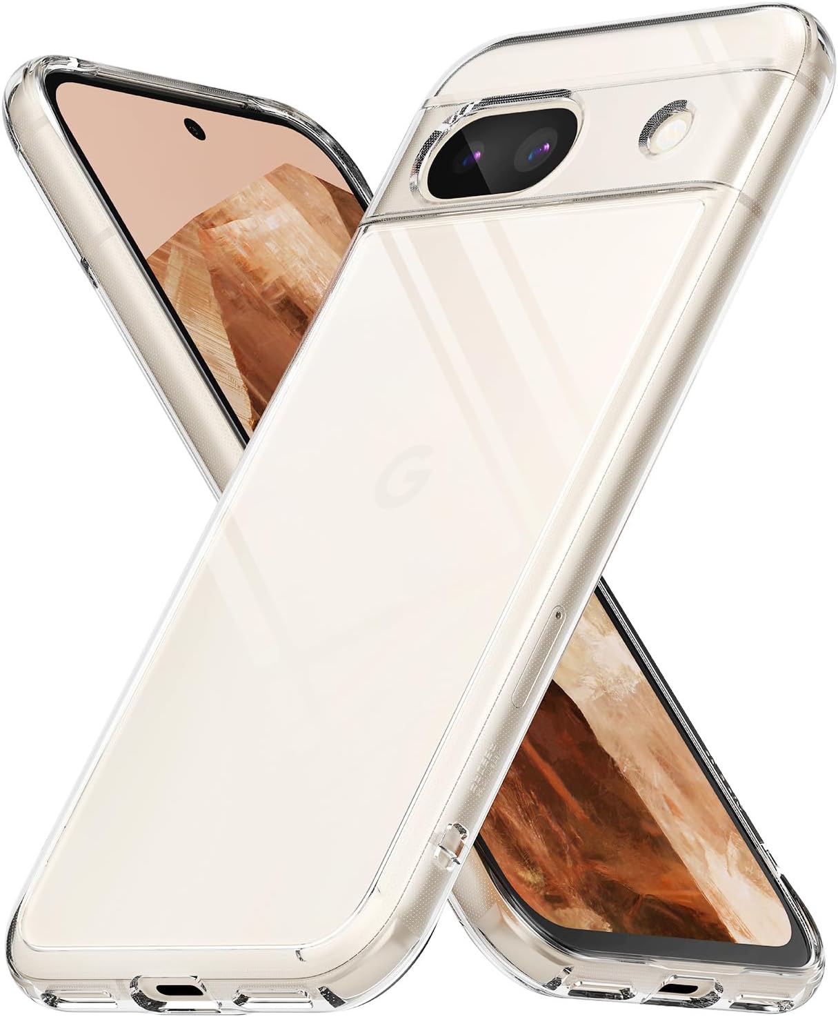 Amazon.com: Falatong Case for Google Pixel 8a Phone Case, Shockproof ...