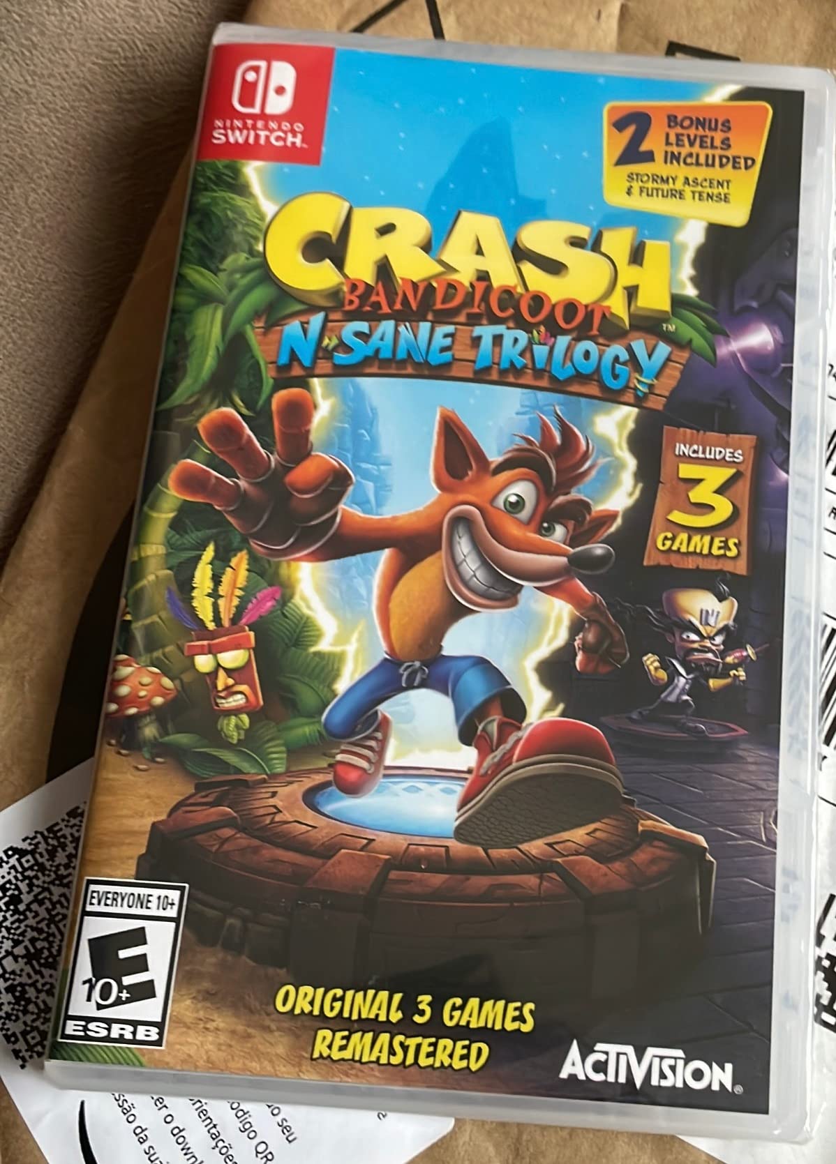 Crash Bandicoot - N-Sane Trilogy! - Nintendo Switch | Amazon.com.br