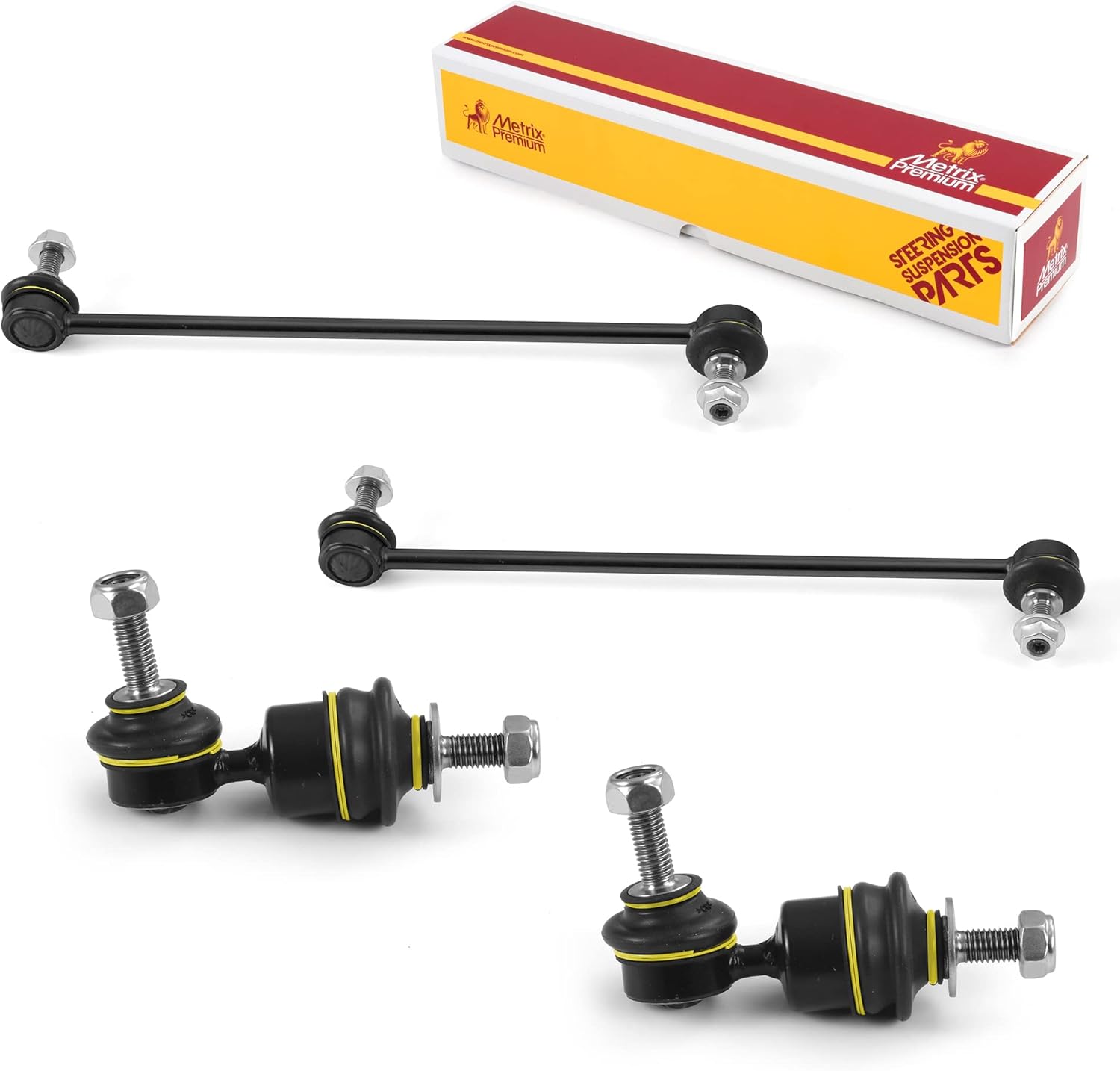 Amazon.com: Metrix Premium Chassis Parts - 4 PC Front & Rear Sway Bar ...