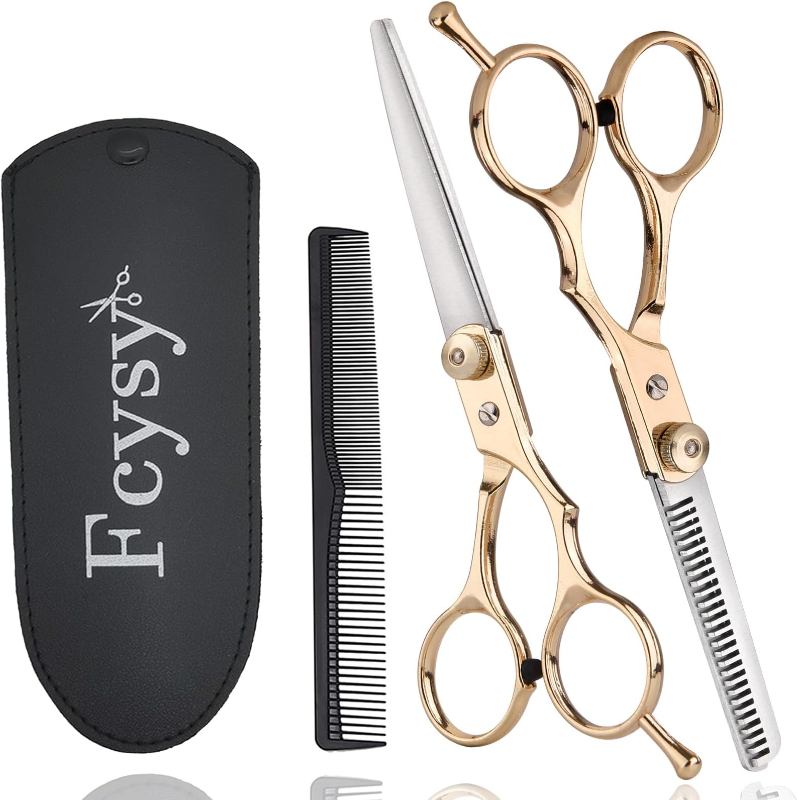 Amazon.com : Hair Scissors Thinning Shears for Hair Cutting, Fcysy 6 ...