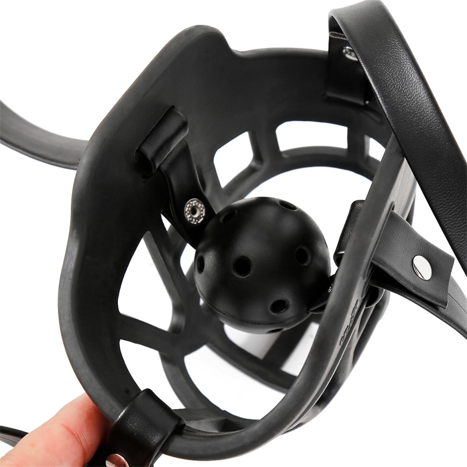 Sm Mask Mouth Plug Performance Props Mesh Mouth Plug with Porous ...