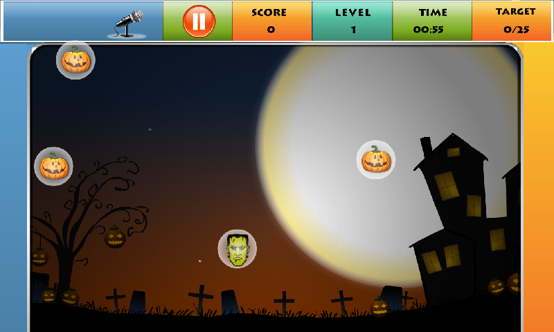 Halloween Couple eating small game - App on Amazon Appstore