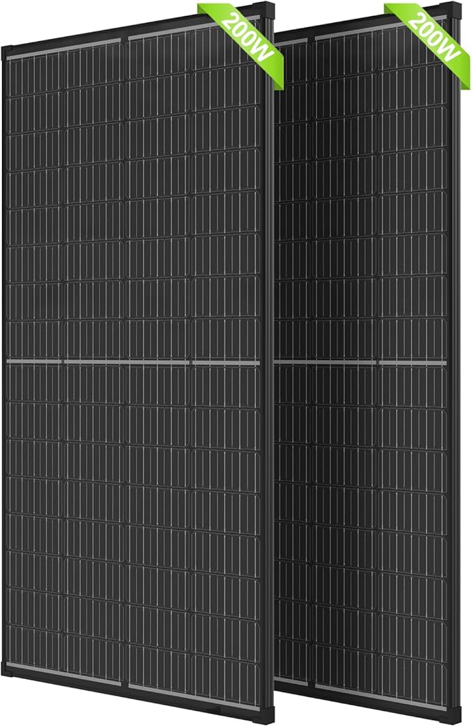 Amazon.com : WERCHTAY 200 Watt Solar Panel, 24% High-Efficiency ...