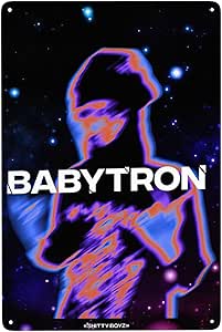 Amazon.com: SFDXCT BabyTrons Metal Sign Wall Decor Metal Art Poster ...