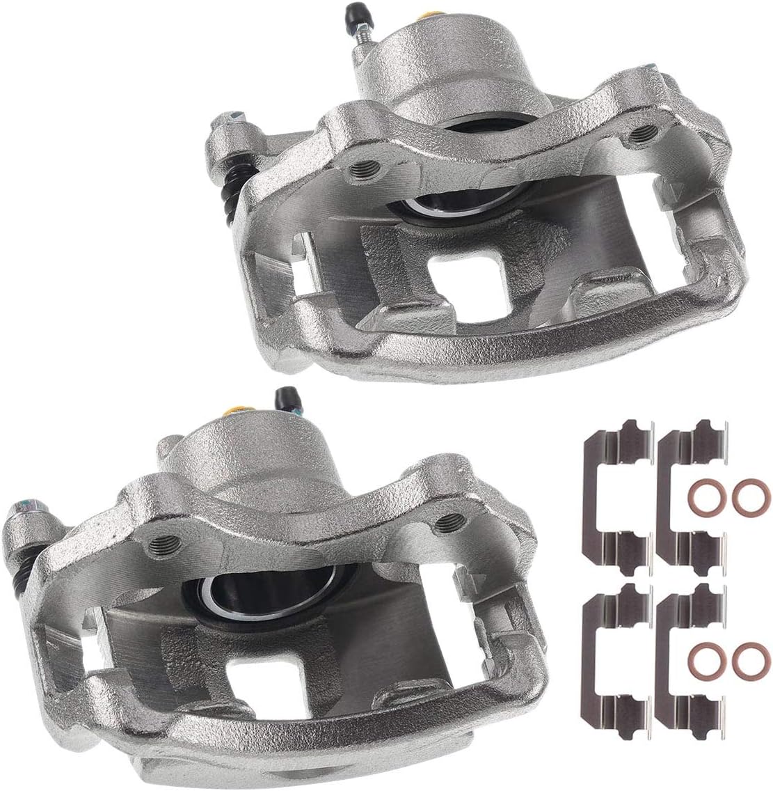 A-Premium Disc Brake Caliper Assembly with Bracket Compatible with ...