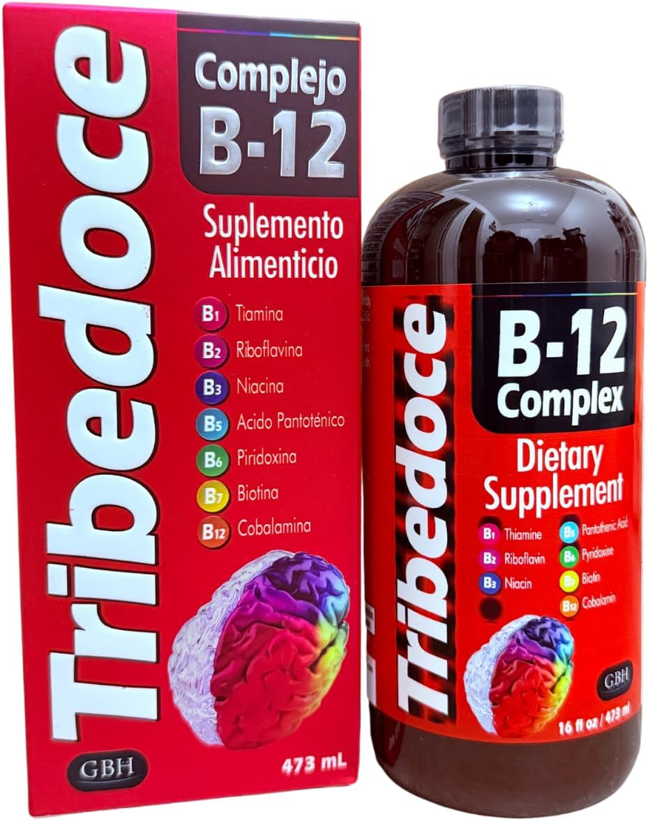 Amazon.com: Tribedoce B-12 Complex Liquid Dietary Supplement - High ...