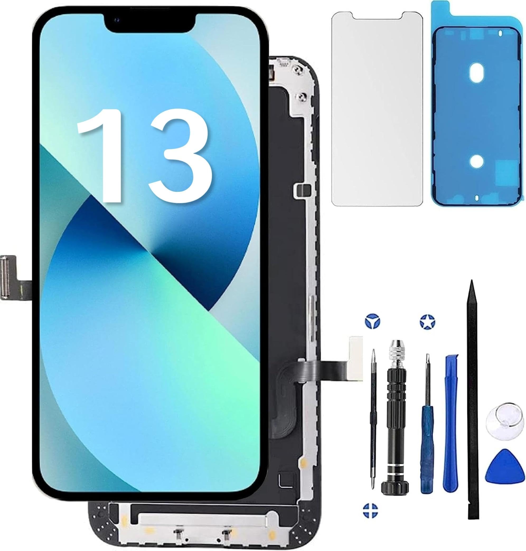 ZOETEC Screen Replacement For iPhone 13, 6.1" LCD Full HD Retina ...