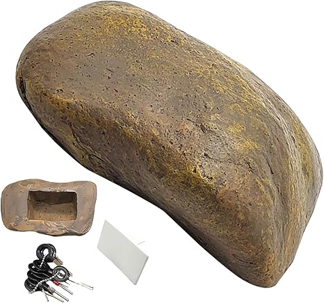 Garden Key Safe - 11.5 X8x4.5 Cm Fake Rock Simulate Stone Key Case ...