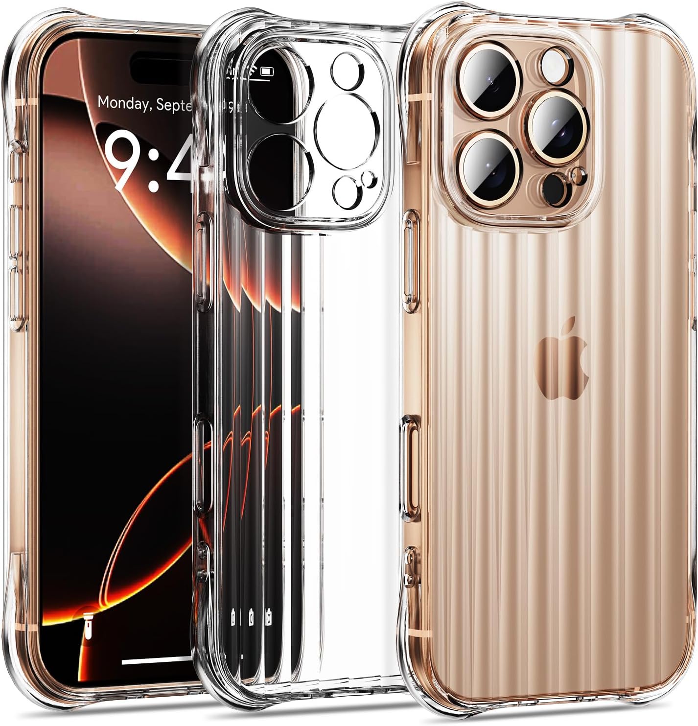 Amazon.com: Aeska for iPhone 16 Pro Case, Ultra [Slim Thin] Flexible ...