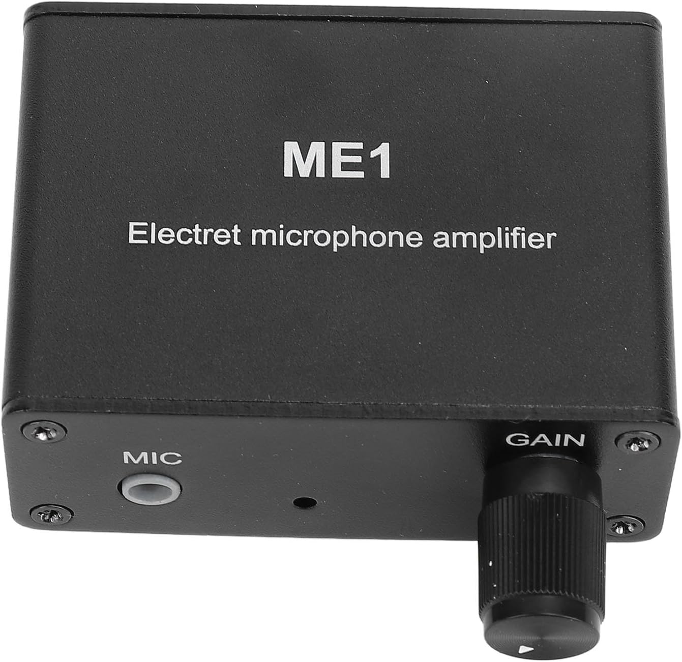 Amazon.com: Adjustable Gain Electret Microphone Amp, 3.5mm Input Sound ...