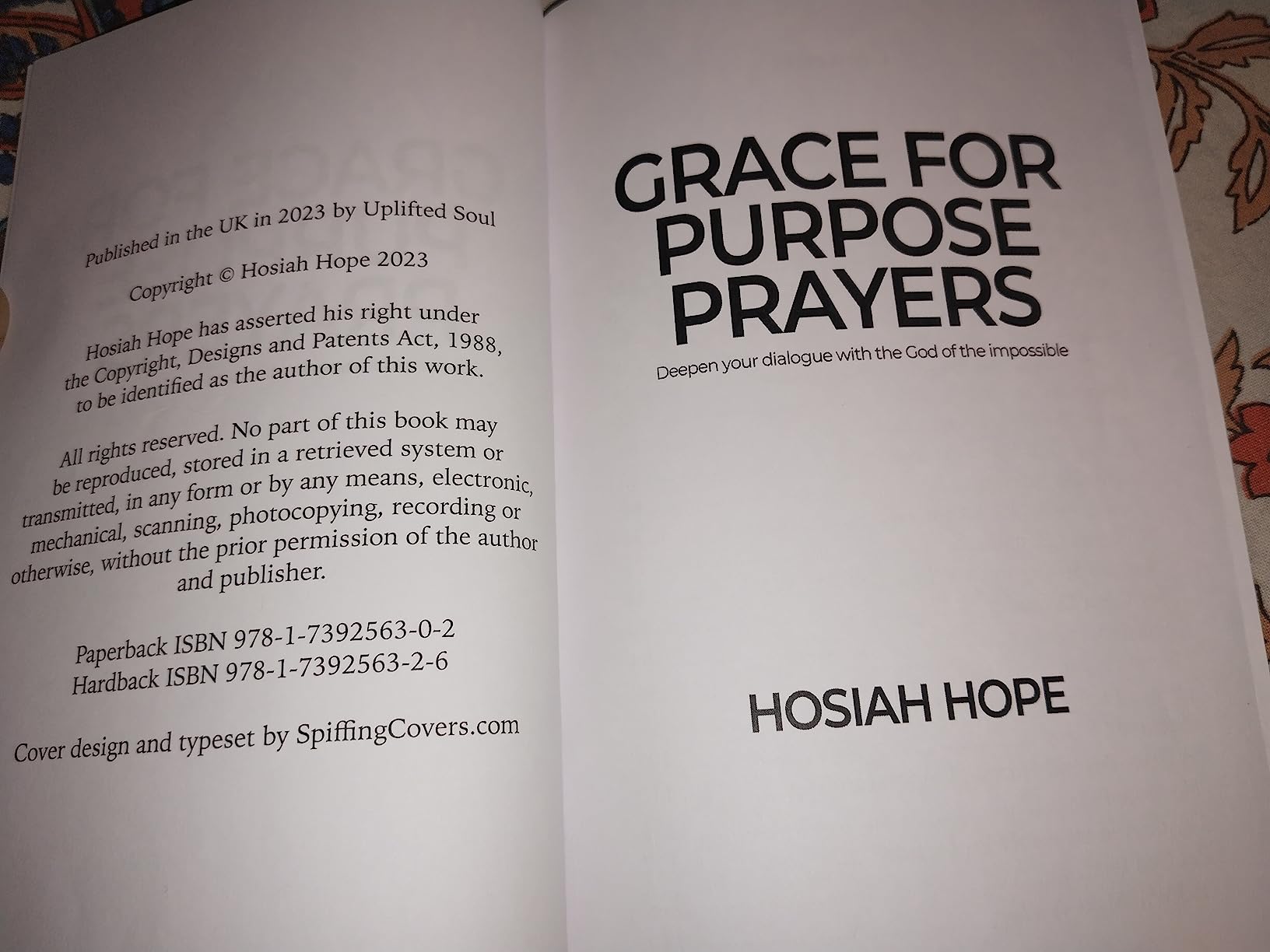 Grace for Purpose Prayers: Deepen your dialogue with the God of the ...