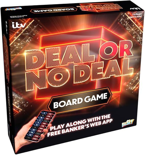 Deal or No Deal Official Board Game | Open the Boxes, Face the Banker ...