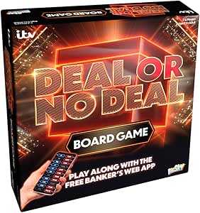 Deal or No Deal Official Board Game | Open the Boxes, Face the Banker ...