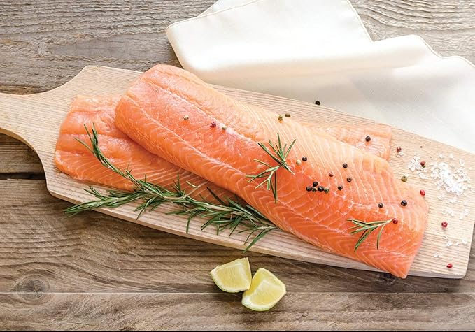 Amazon.com: Atlantic Salmon Fillet, Farm Raised : Grocery & Gourmet Food
