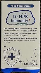 G-NiiB Immunity+ (SIM01) | Digestive Probiotics and Prebiotics with ...