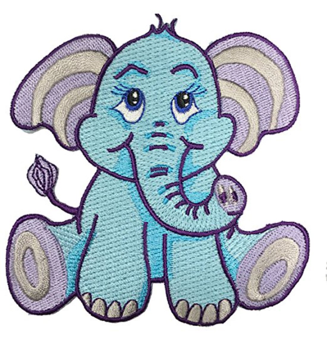 Amazon.com: Cute Lil' Baby Elephant Iron On Patch