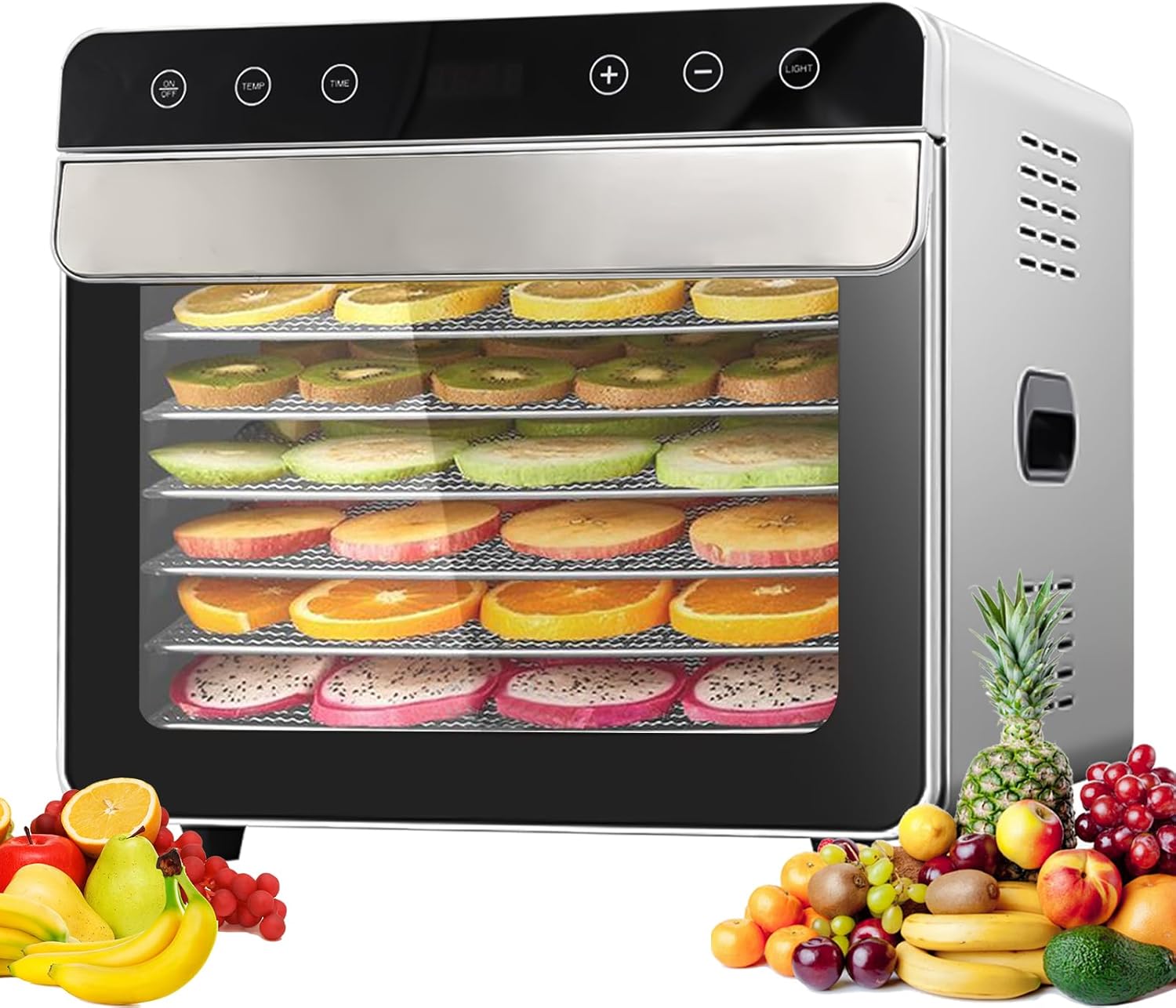 Amazon.com: COZZIVITA Fast Drying Food Dehydrator Machine | 185°F ...