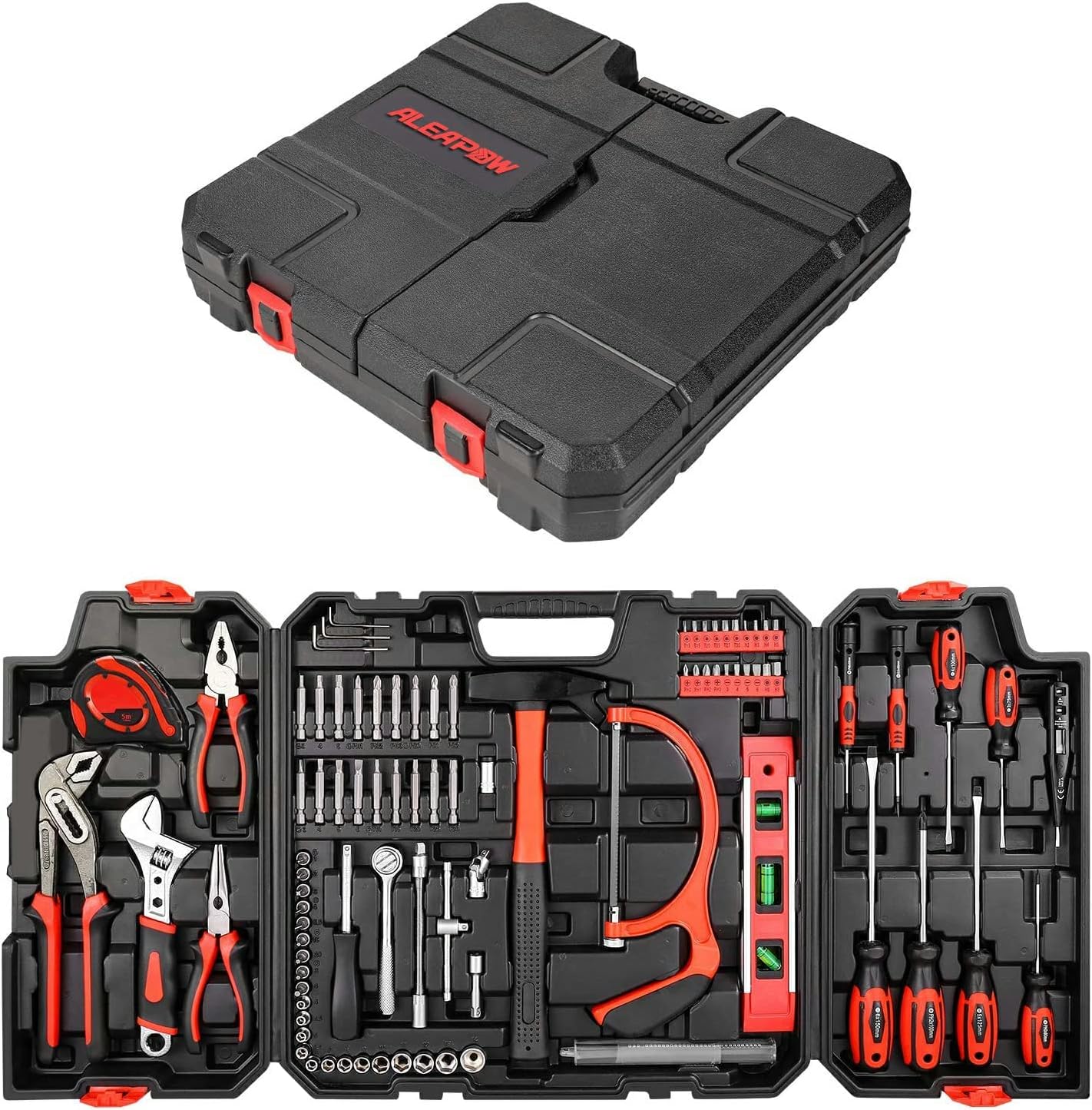 WORKPRO Kit d'Outils 156 Pièces avec Sac Durable, Boîte à Outils ...