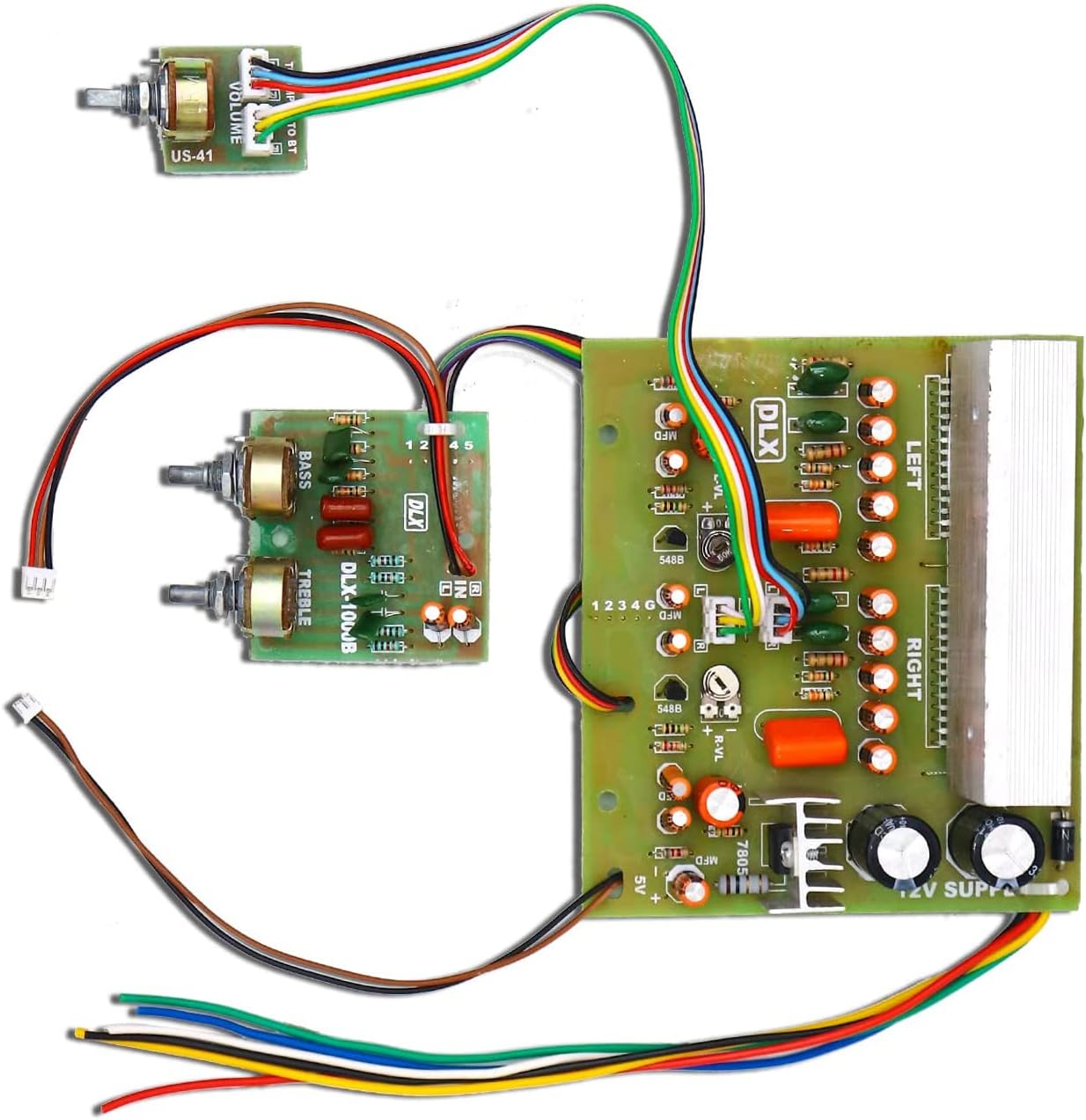 Electronic Spices 4440 Ic 120 Watt Audio Amplifier Circuit Board ...
