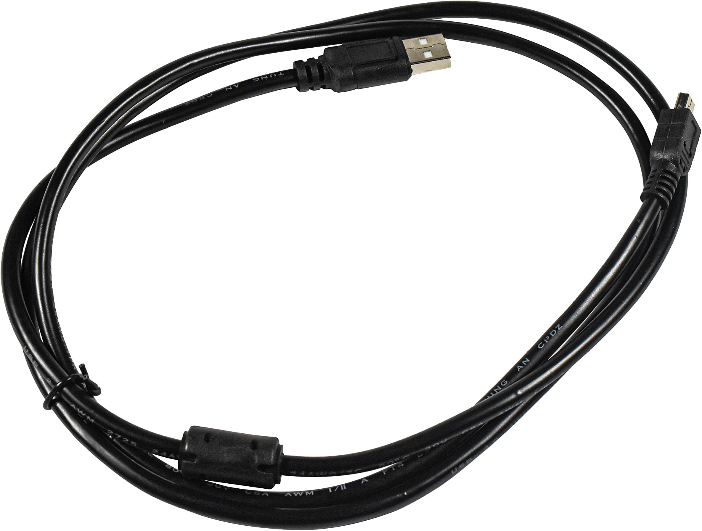 Amazon.com: HQRP Male A to Mini B 5-PIN USB Cable Compatible with Sony ...