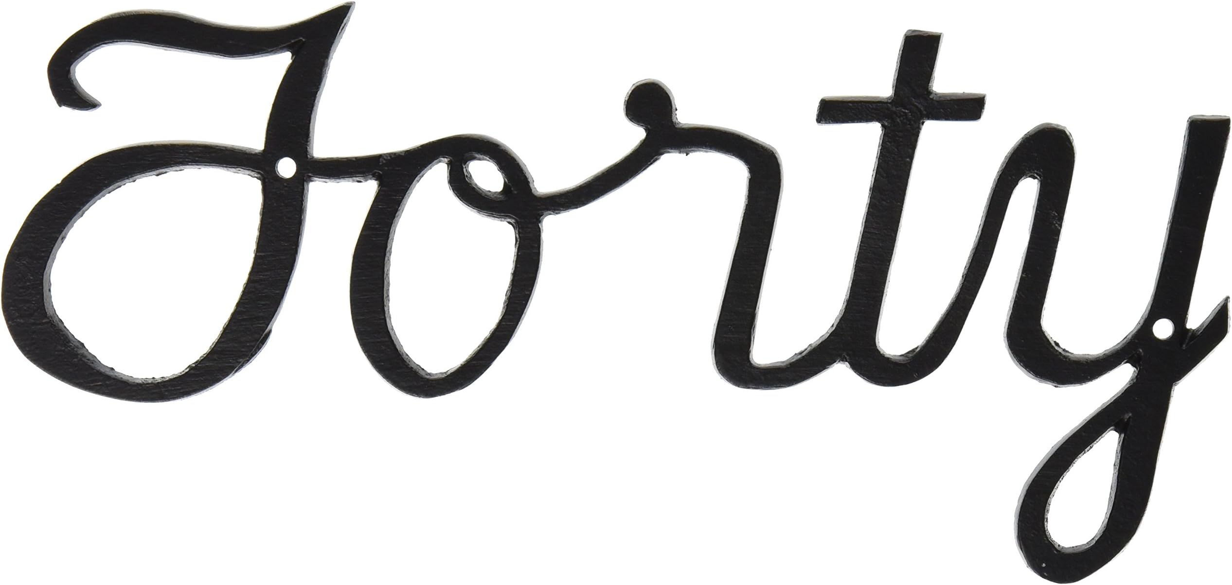 Amazon.com: Comfort House Script Letters Address Sign - Spelled Out ...