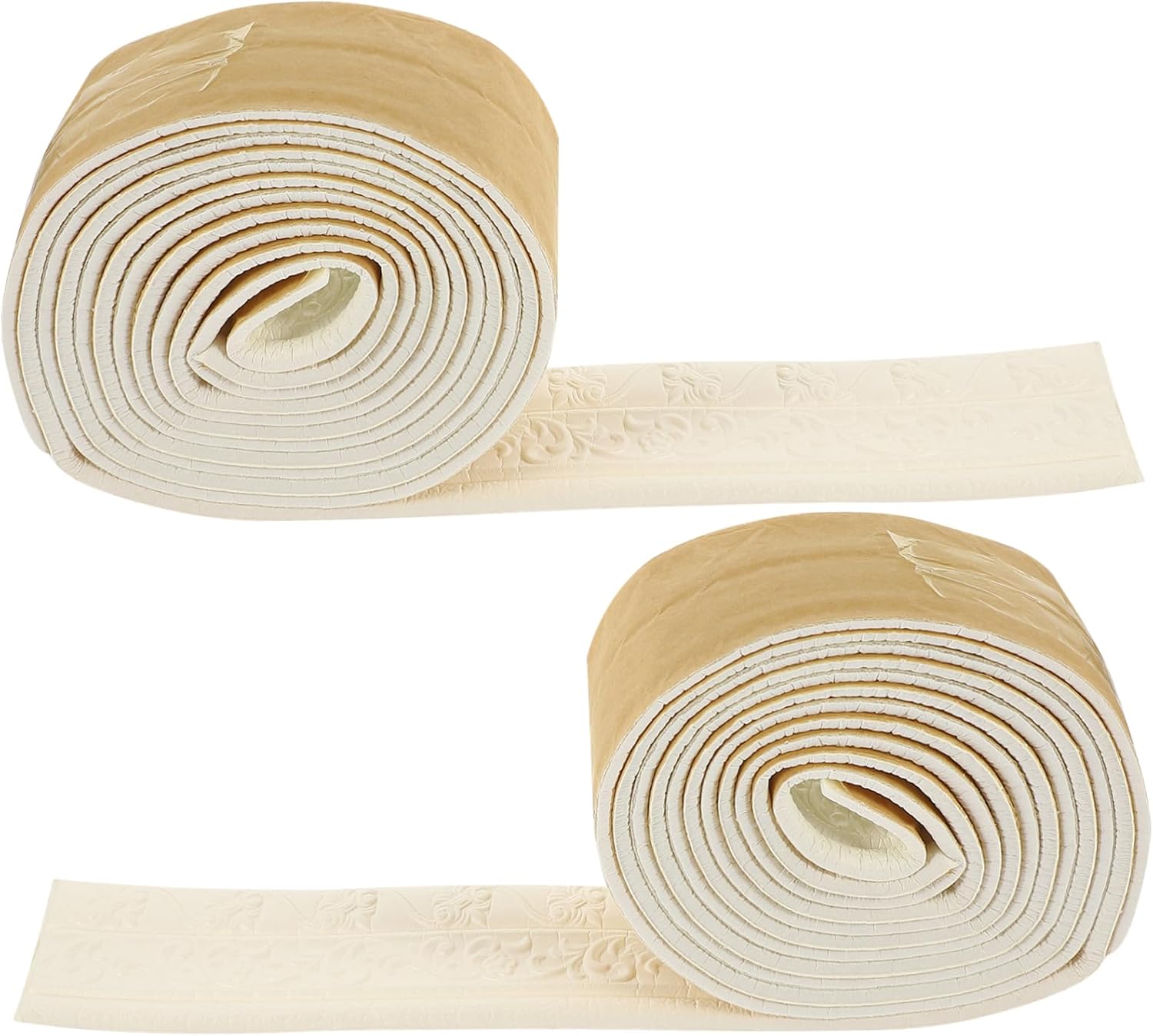 SEWOART 2 pcs decor peel and stick trim for cabinet edge molding trim baseboard r06 8 cm ...