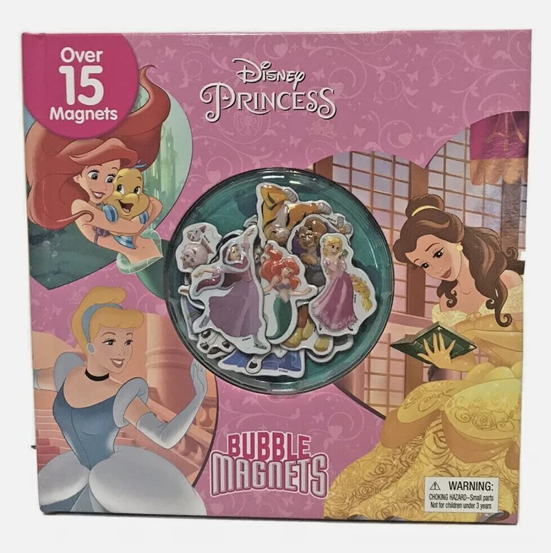 Disney Princess Bubble Magnets: Disney Enterprises: 9782764348116 ...