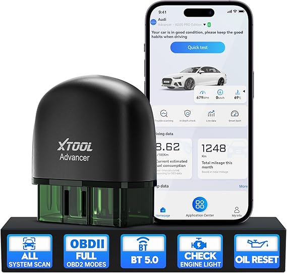Amazon.com: XTOOL AD20 Pro OBD2 Scanner for Car 2025 Wireless Code ...