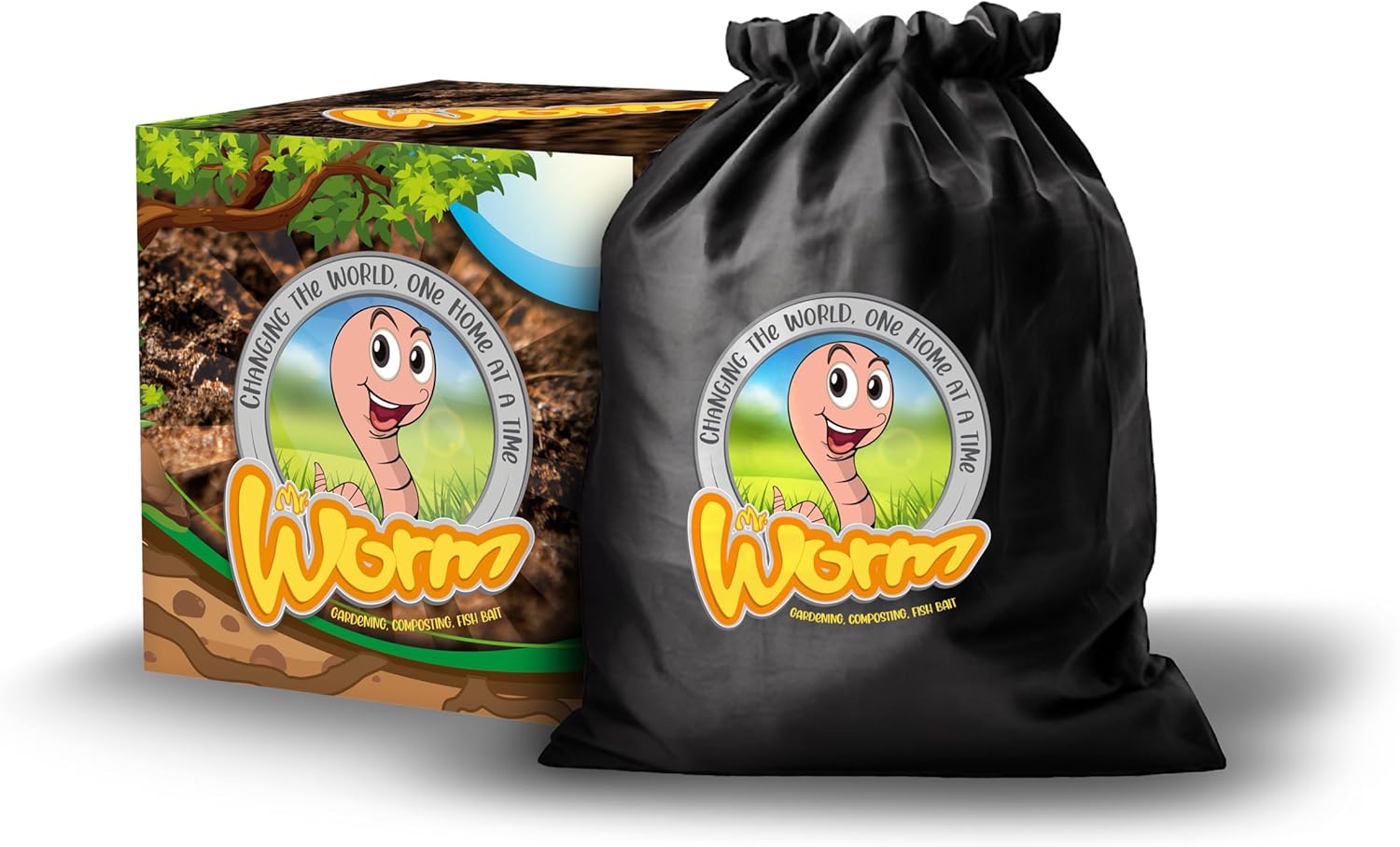 Amazon.com : Mr. Worm Live Red Wigglers Composting Worms, Organic Waste ...