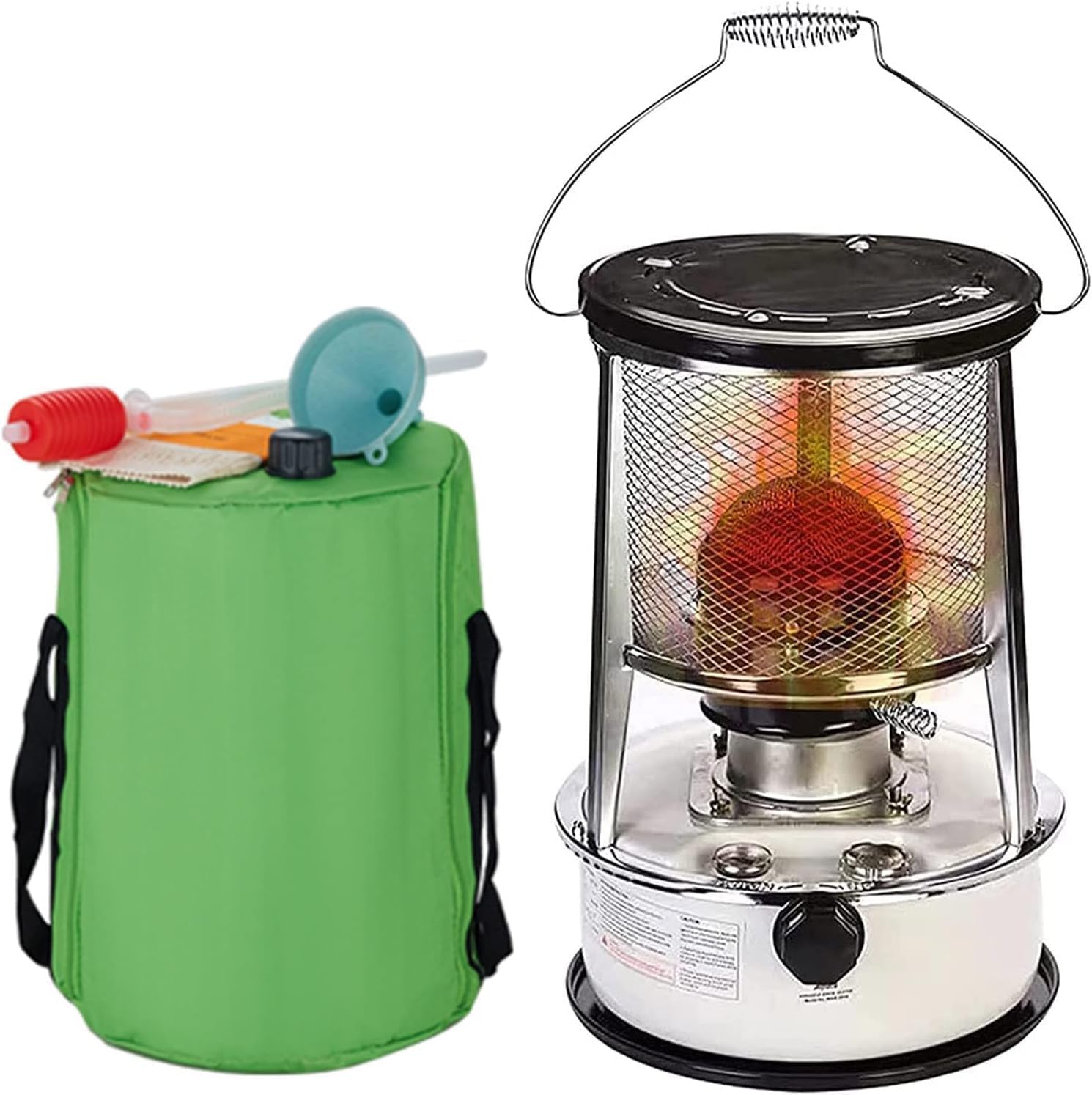 Amazon.com: Camping Oil Heaters Indoor Kerosene Heater Adjustable Flame ...
