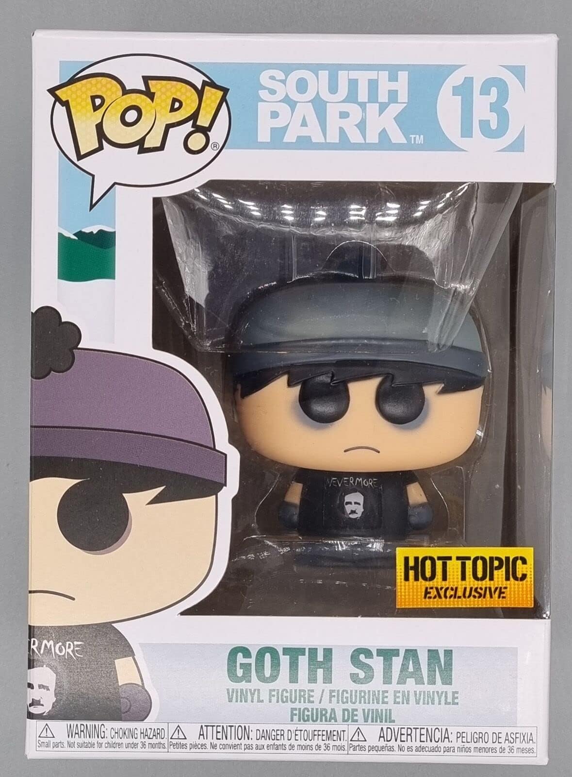 Amazon.com: Funko Pop Television: South Park - Goth Stan Collectible ...