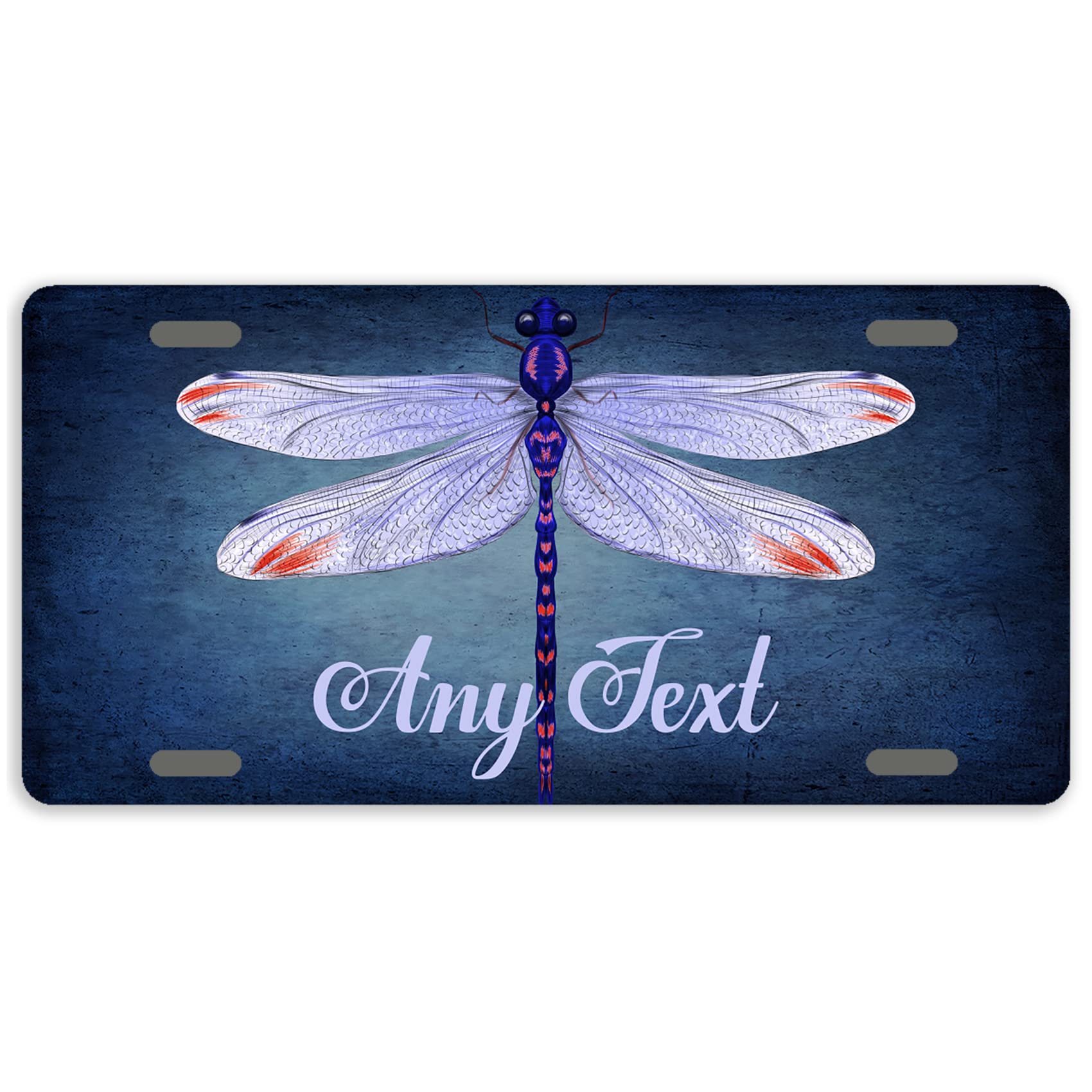 Amazon.com: Dragonfly Wings License Plates Personalized Front License ...