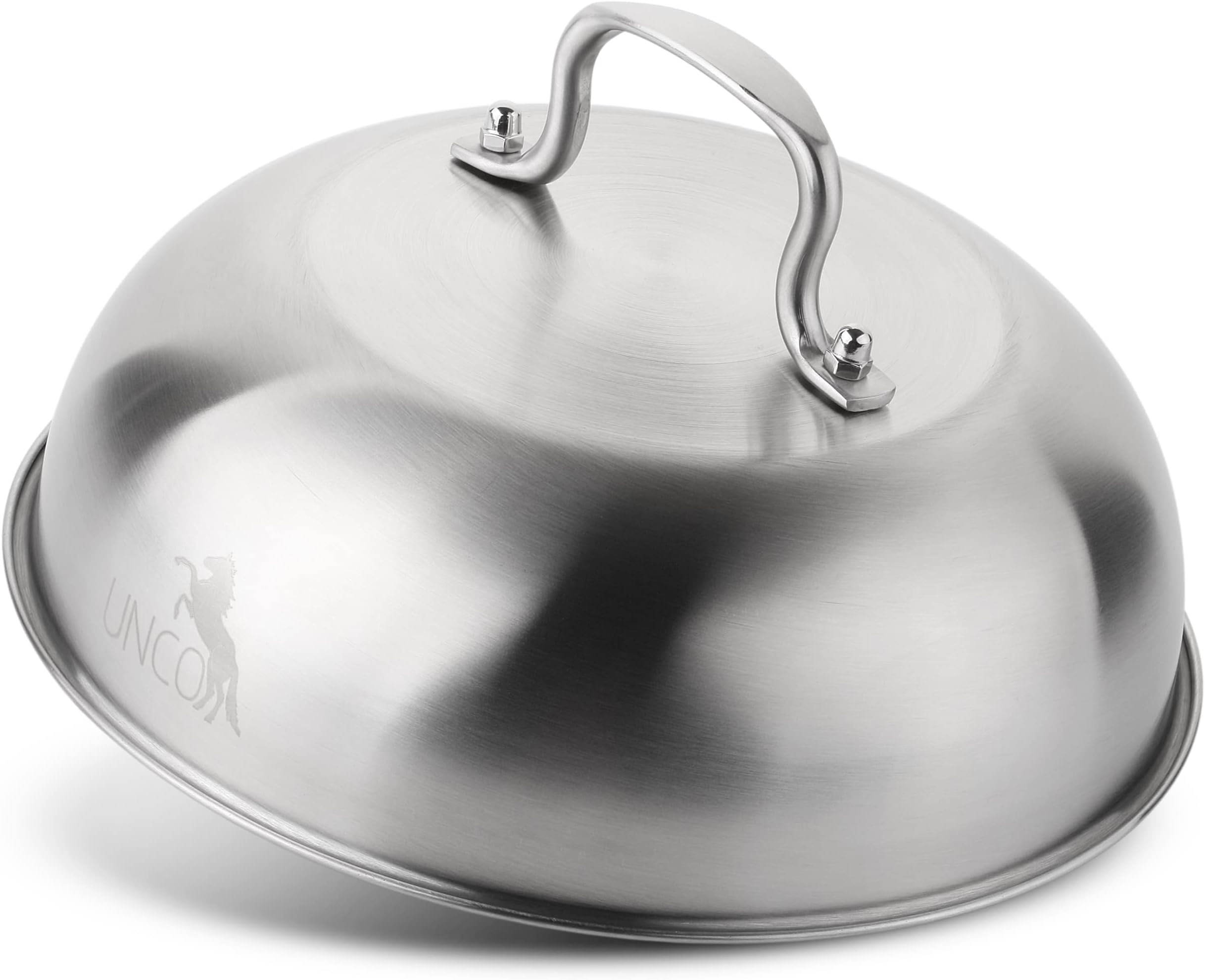 Amazon.com : ZHOUWHJJ BBQ Stainless Steel 12" Round Basting Cover ...