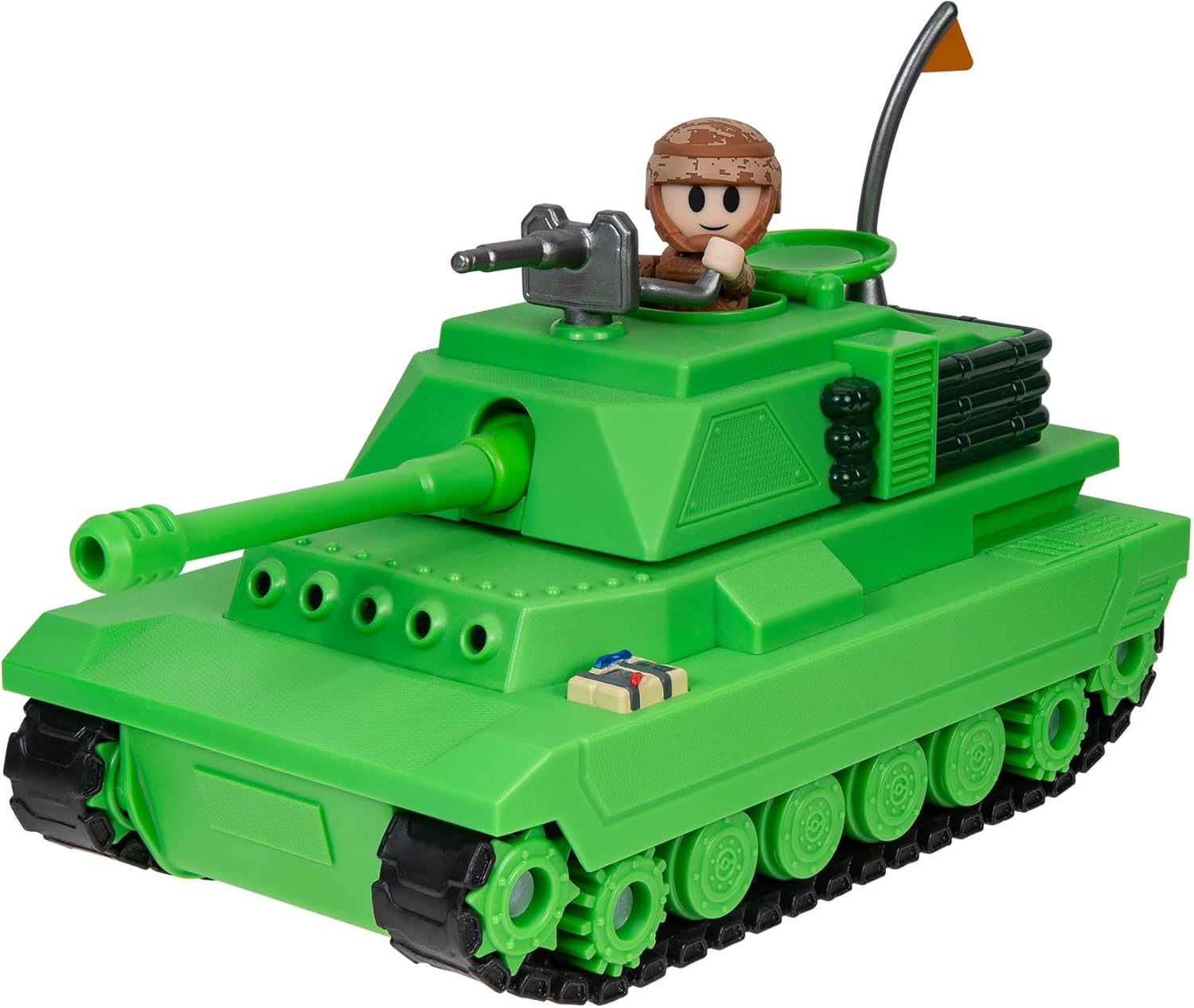 DevSeries Brookhaven Feature Tank 7.5-Inch Vehicle with Lights, Working ...